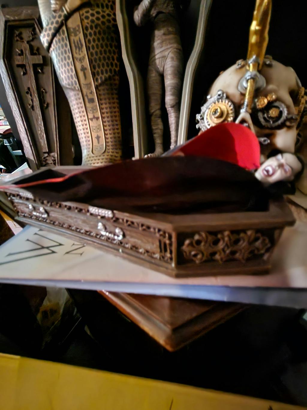 Vampire Cross Coffin Box – VampireFreaks