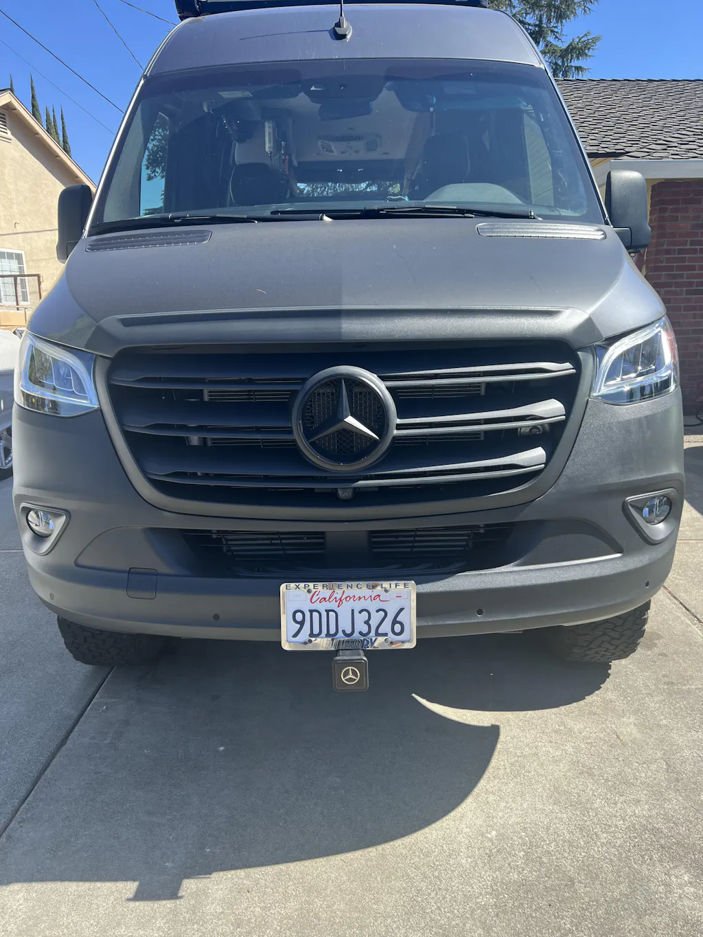 FRONT RECEIVER HITCH - SPRINTER (2015-UP) by VAN COMPASS – Van Compass