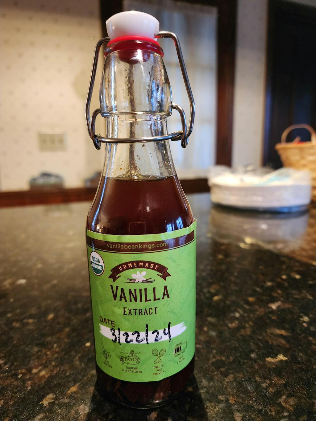 Homemade Vanilla Extract Kit With Organic Madagascar Vanilla Beans ...