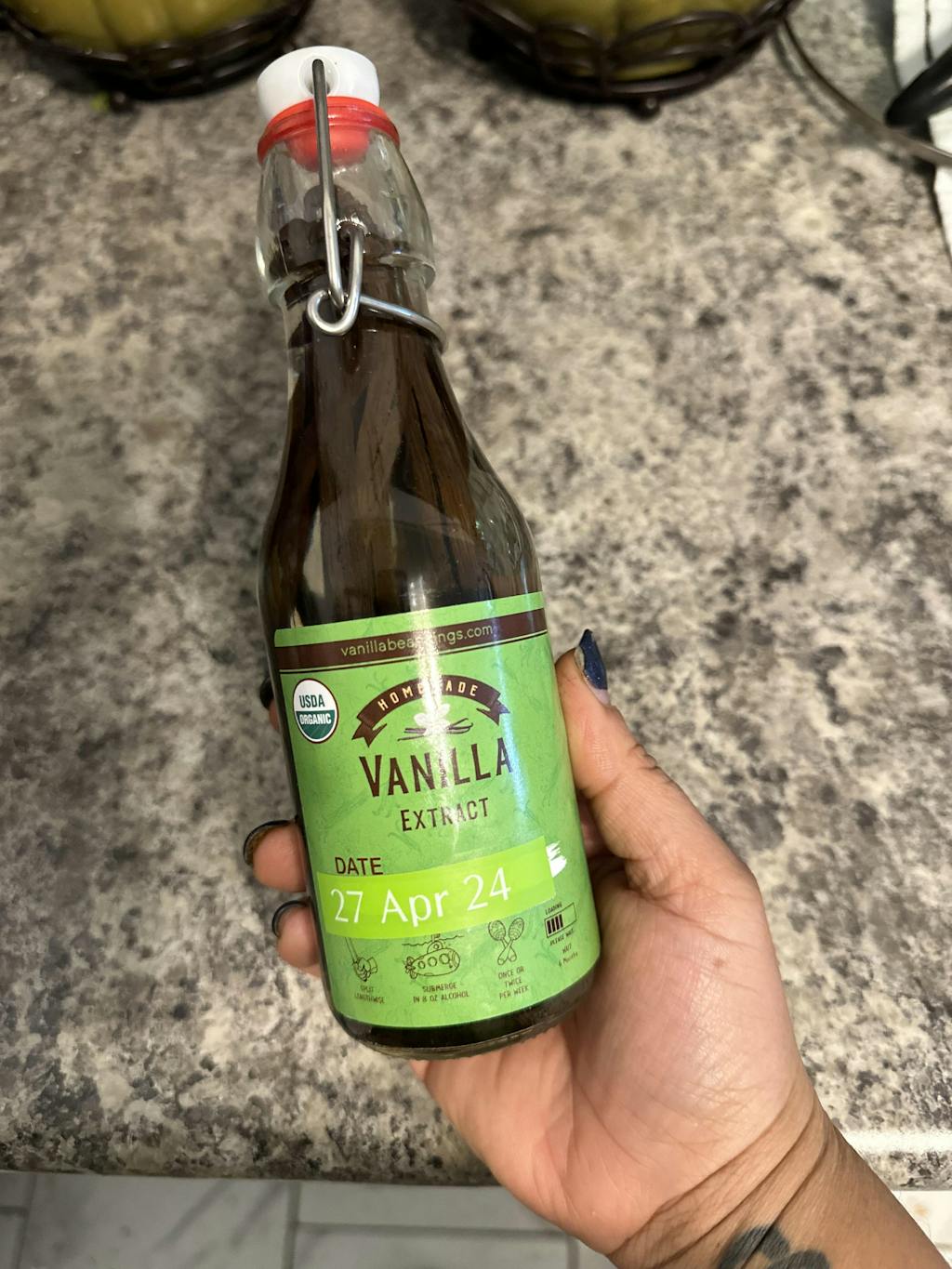 Homemade Vanilla Extract Kit With Organic Madagascar Vanilla Beans ...