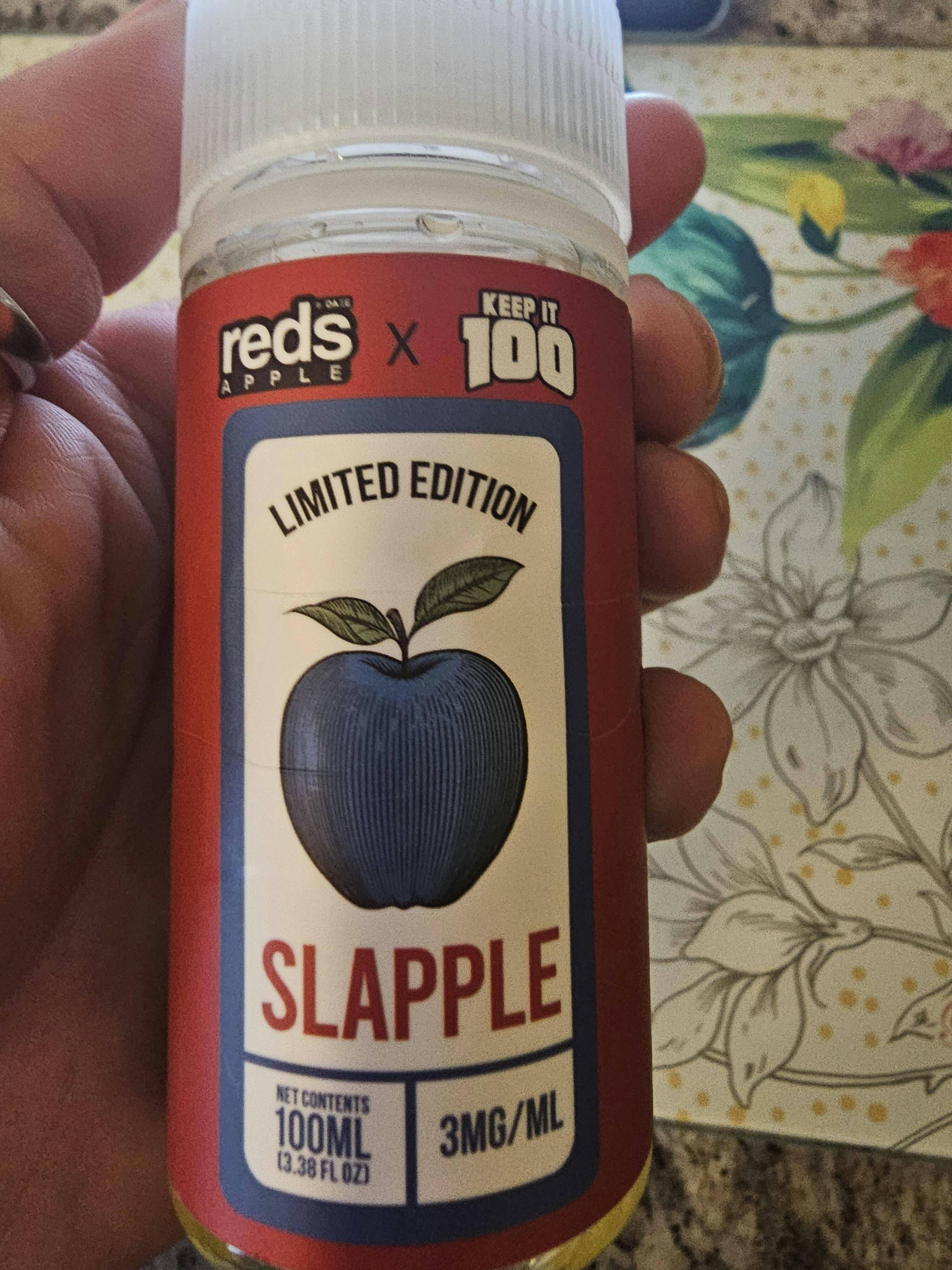 7 Daze Reds x Keep It 100 - Slapple 100ml | Premium Vape Juice