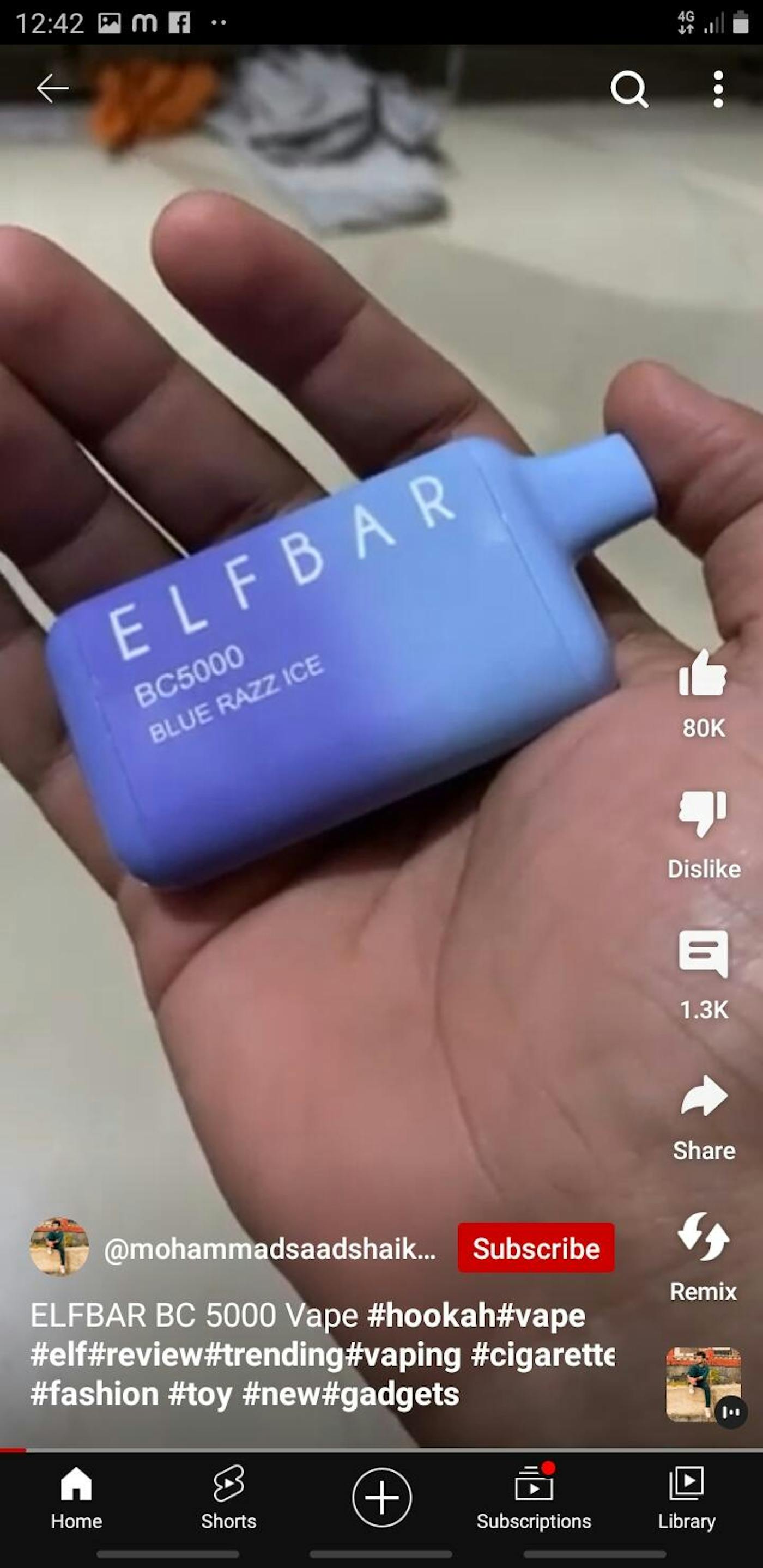 VOLT BAR DISPOSABLE VAPE POD 10,000 PUFFS - Vape Vandal - Best vape e ...