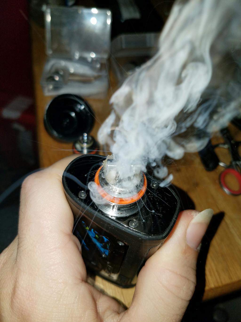 Smok TFV8 Baby Beast RBA Head - Big Baby Beast RBA Deck