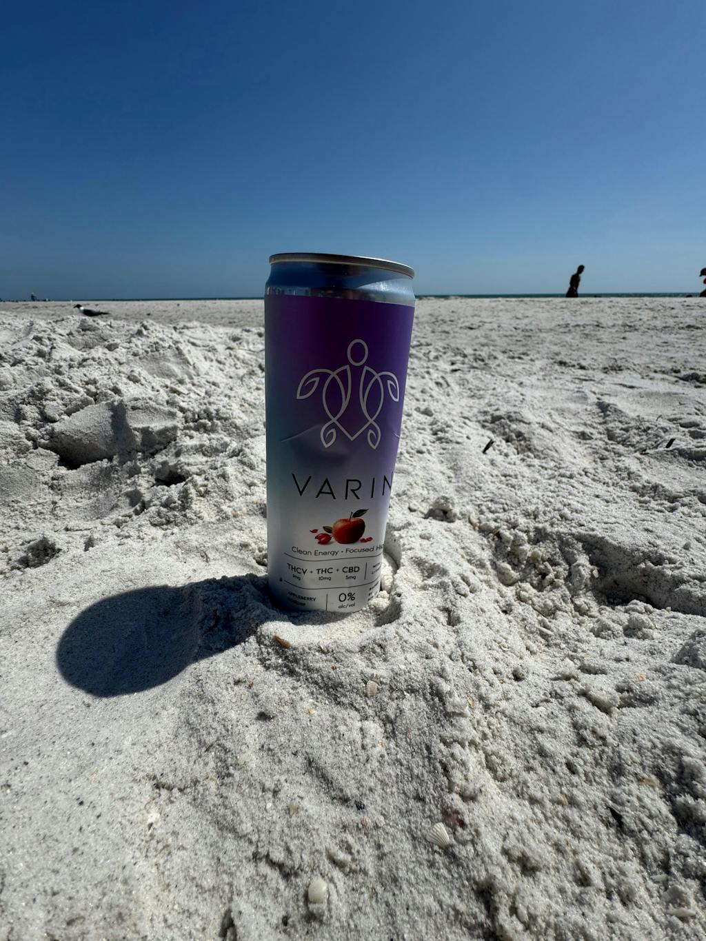 30mg THC + THCV Clean Energy Drink- Pink Strawburst – VARIN Life