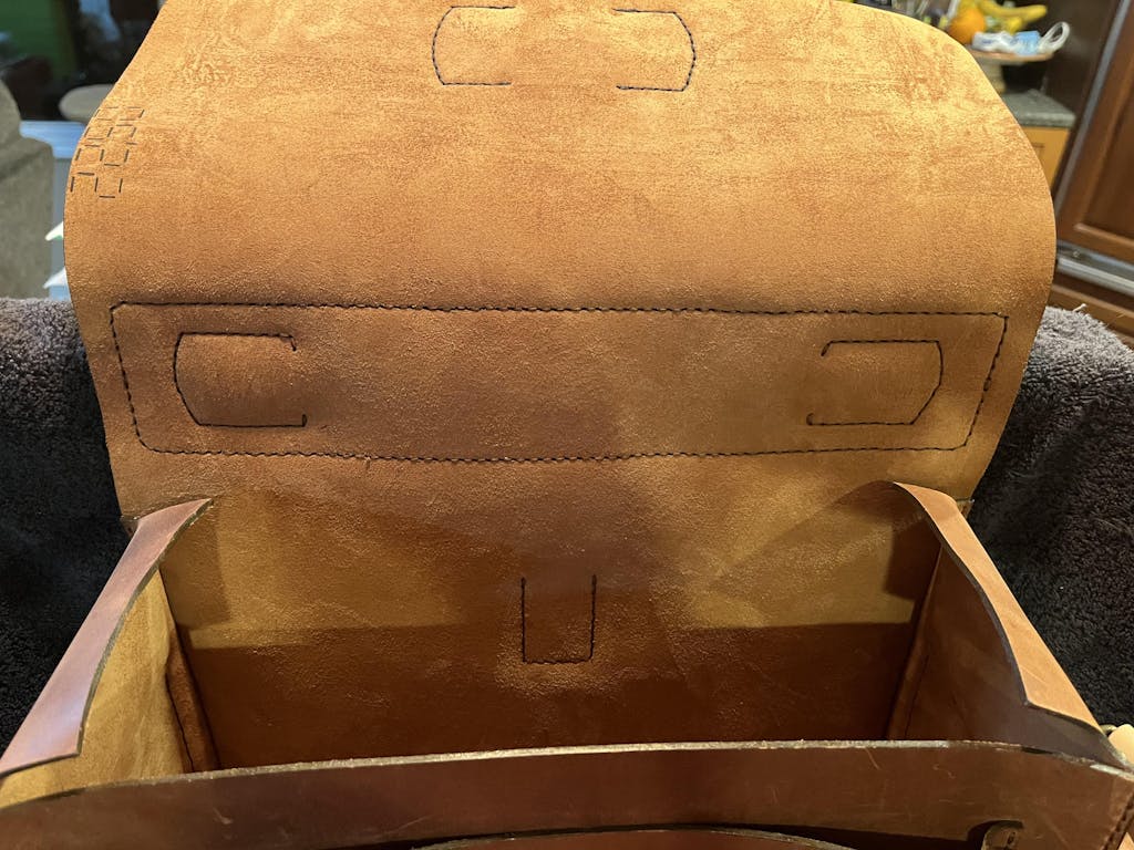 Leather Sling Bag, PDF Pattern and Instructional Video – Vasile and ...