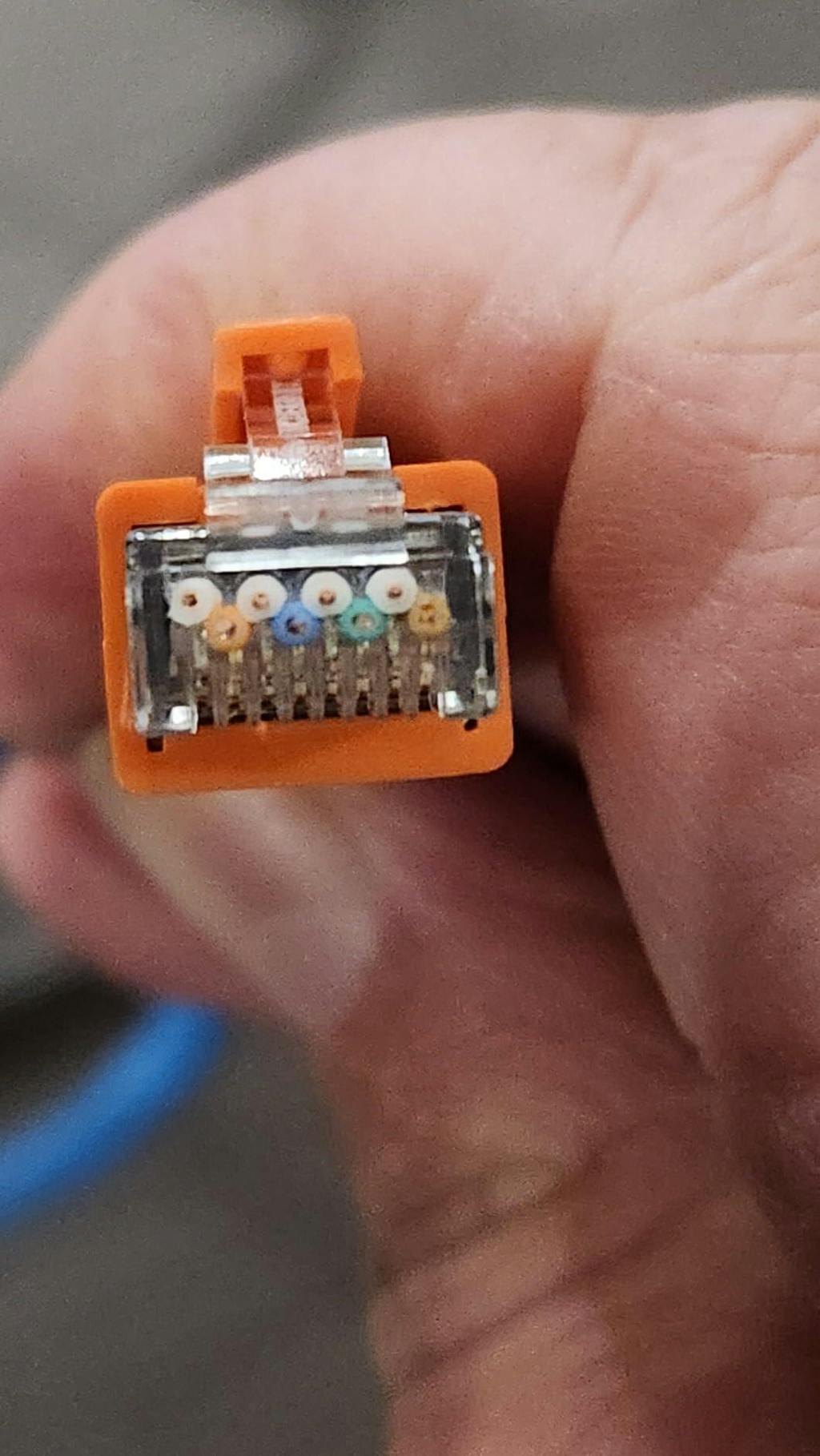 Cat7 RJ45 High-Speed Pass-Through Connector VCELINK