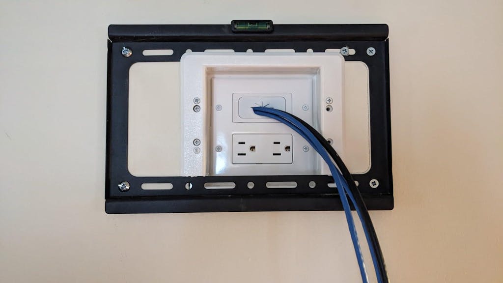 Cable Pass Through Wall Plate VCELINK