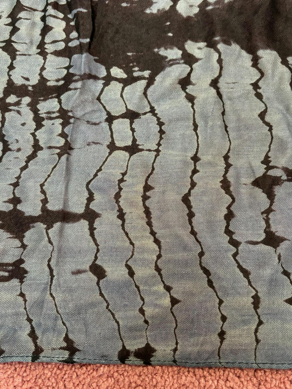 Embrace Casual Chic with Women's Denim Ripple Hijabs – Shop Now! – Vela