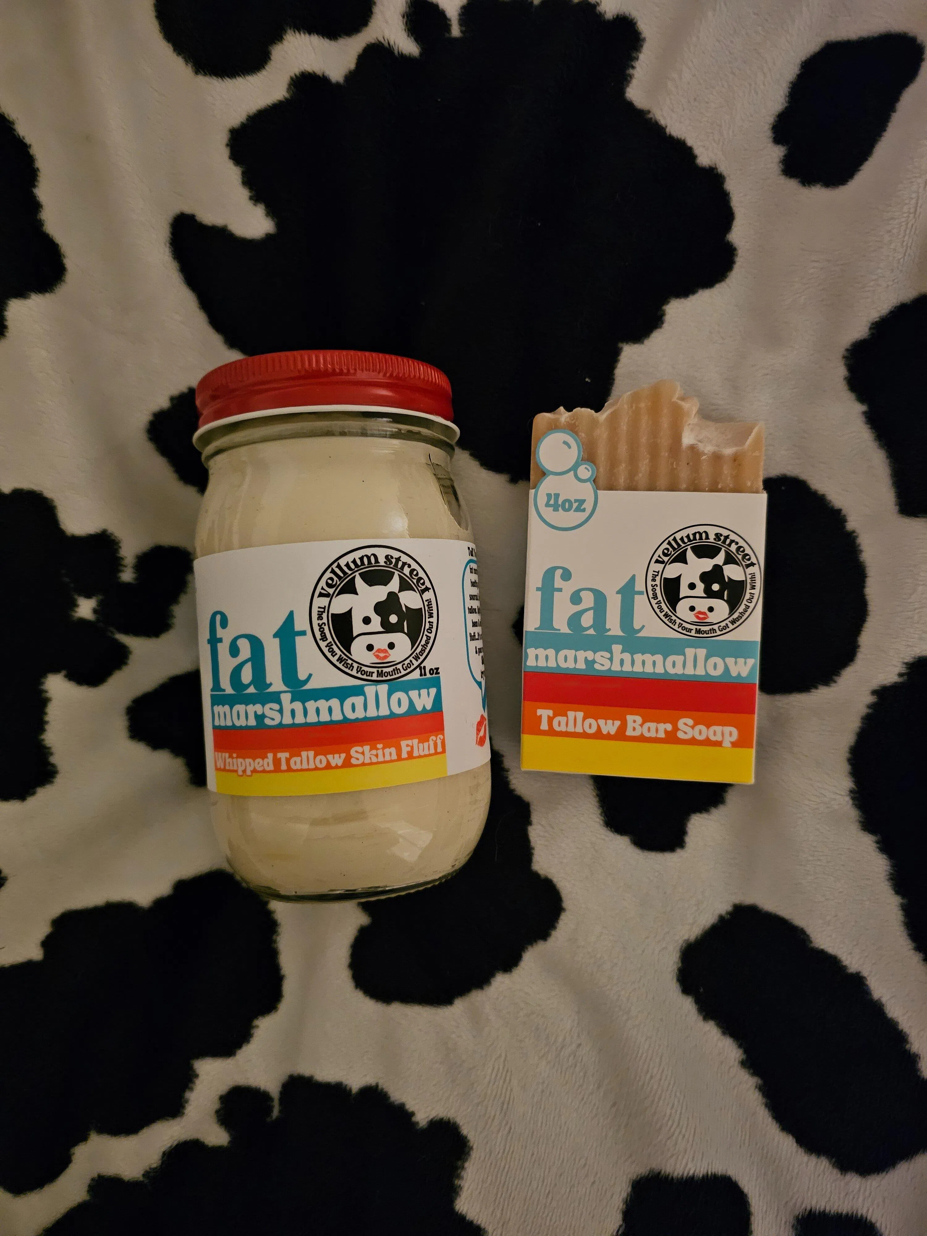 fat marshmallow WHIPPED TALLOW SKIN FLUFF – Vellum St Soap Company