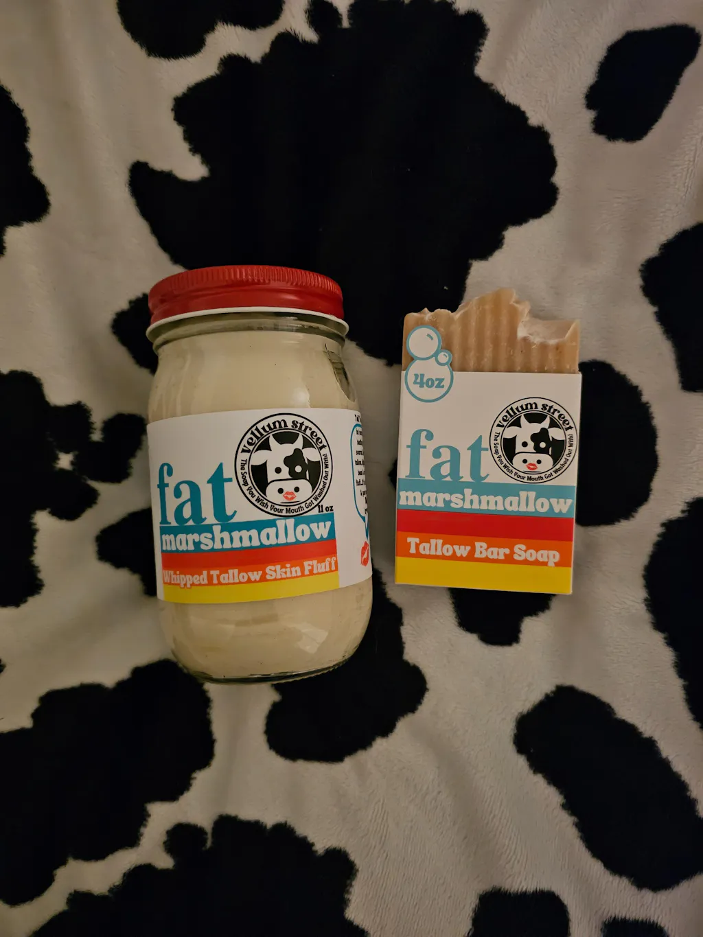 fat marshmallow WHIPPED TALLOW SKIN FLUFF – Vellum St Soap Company