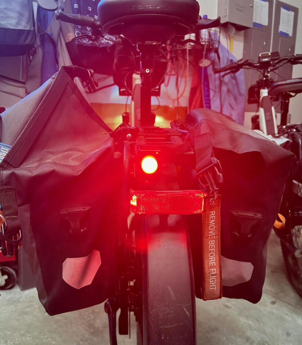 Velo Orange Rack to Light Bracket