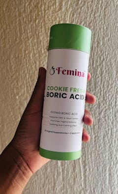 Femina™ Cookie Fresh Boric Acid Suppositories for Intimate Health ...