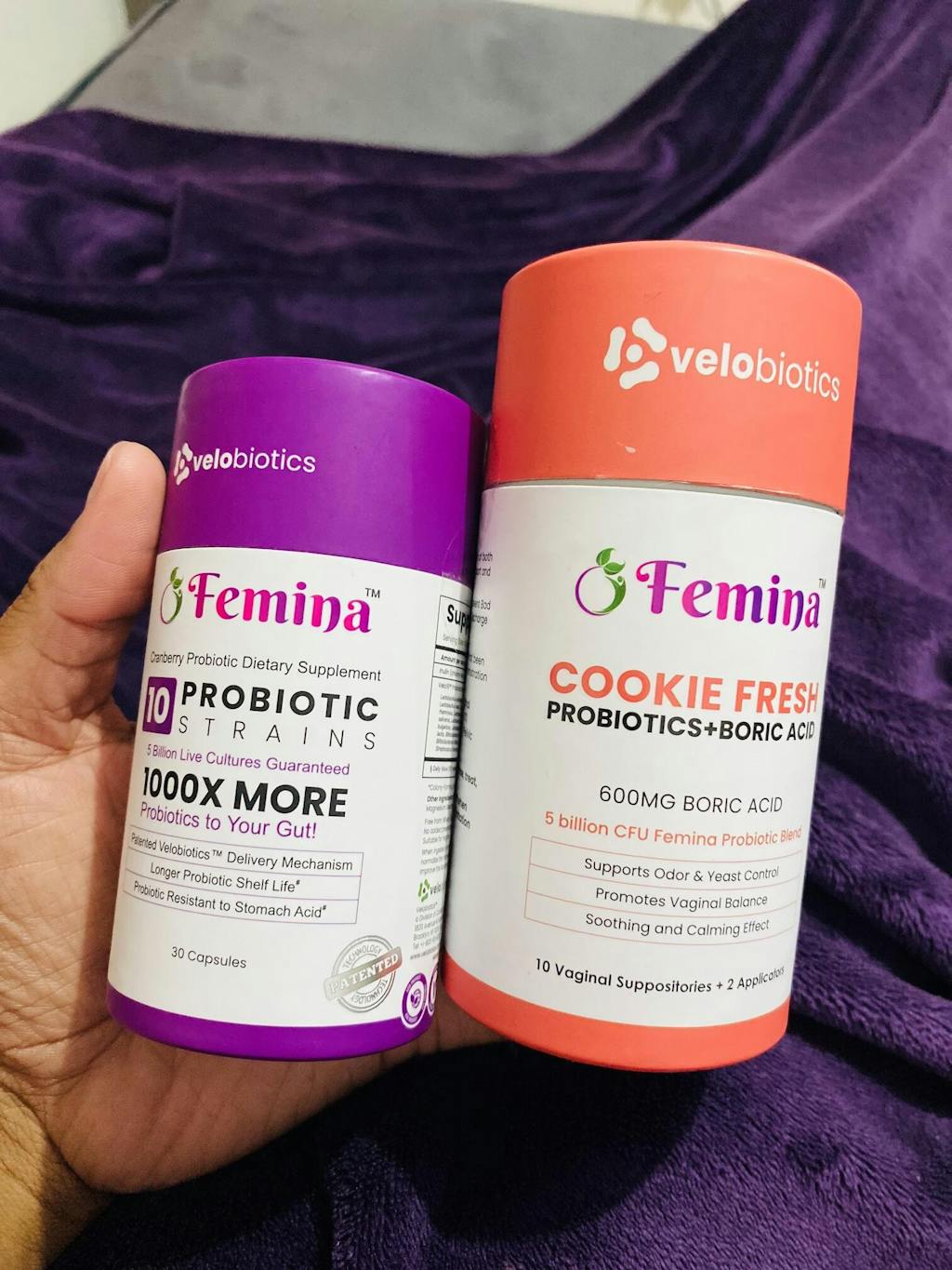 Femina™ Mini Combo: Complete Care for Feminine Health – Velobiotics