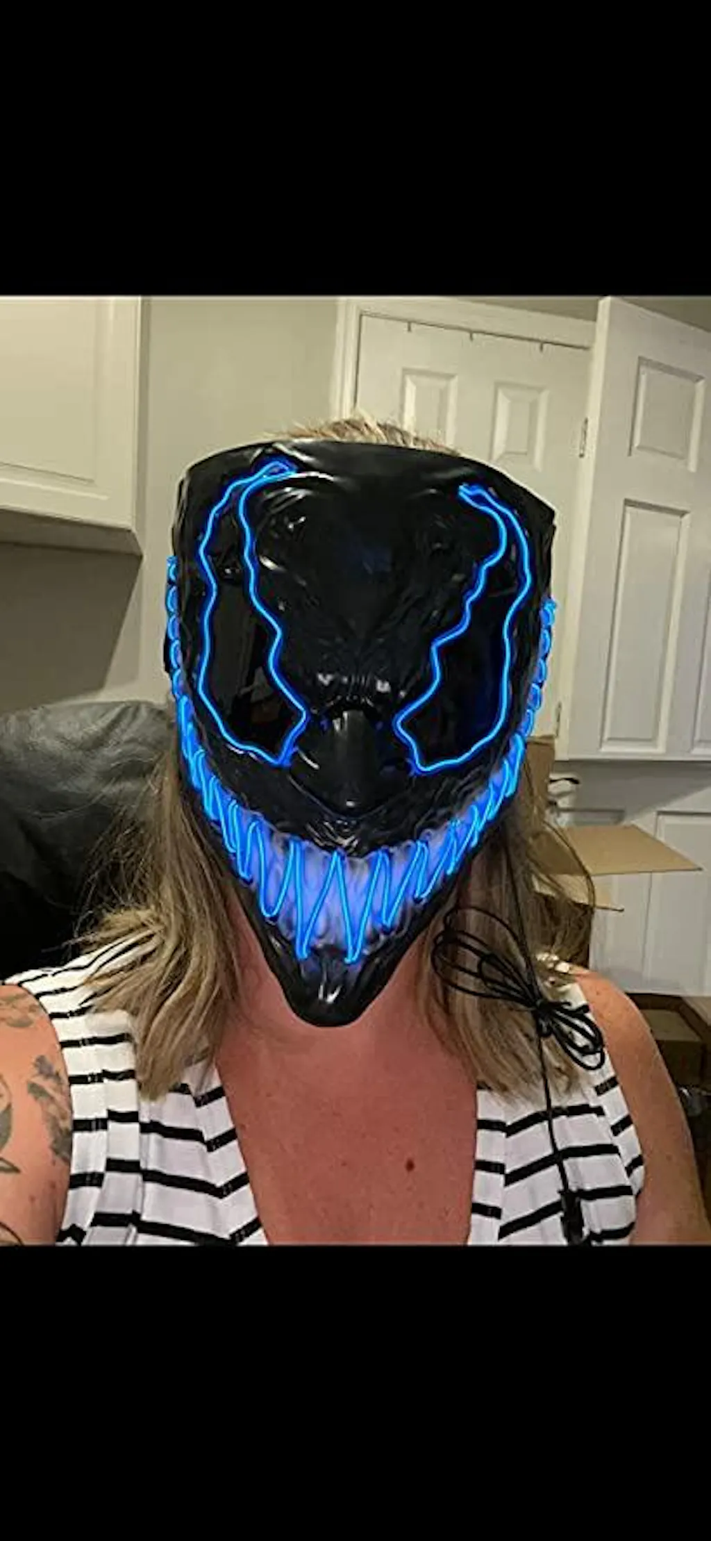 Venobat Mask for Halloween 2022 Blue – Toospesy