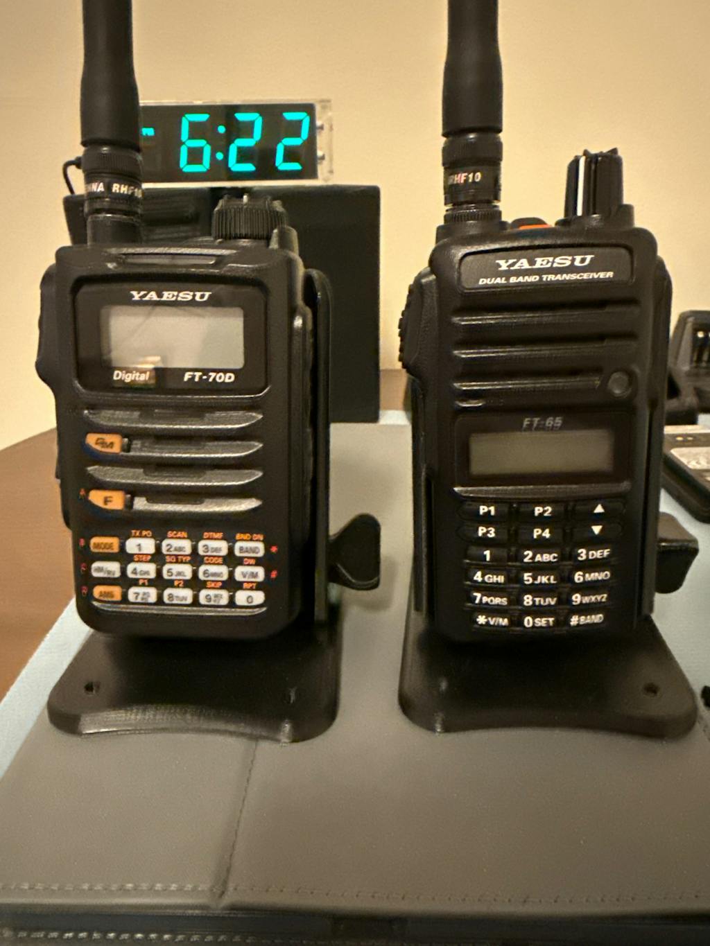 Radio Buddy Original, Adjustable Desktop Stand for Handheld Amateur Ha ...