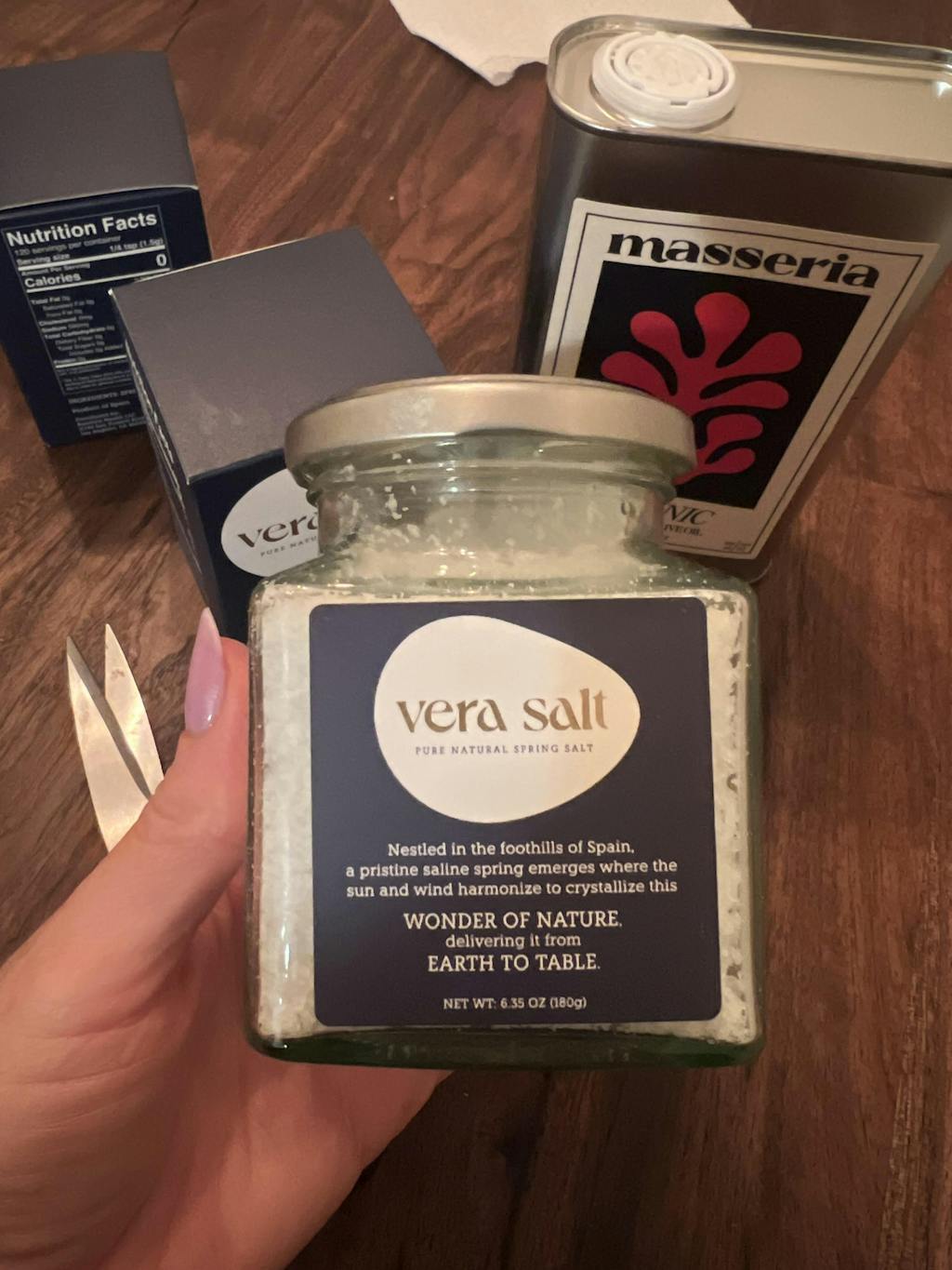 Flake Pure Natural Spring Salt (180g) - Microplastic Free – Vera Salt