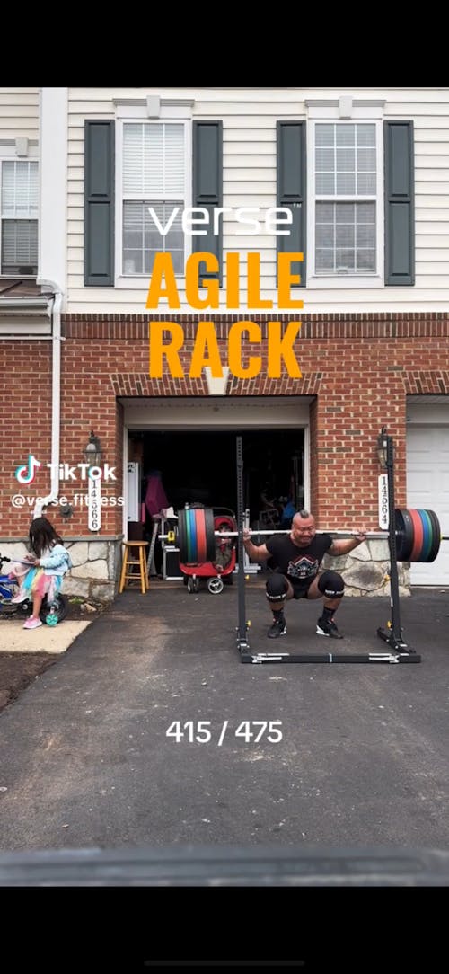 Verse Fit : The World's First Foldable & Portable Squat Rack