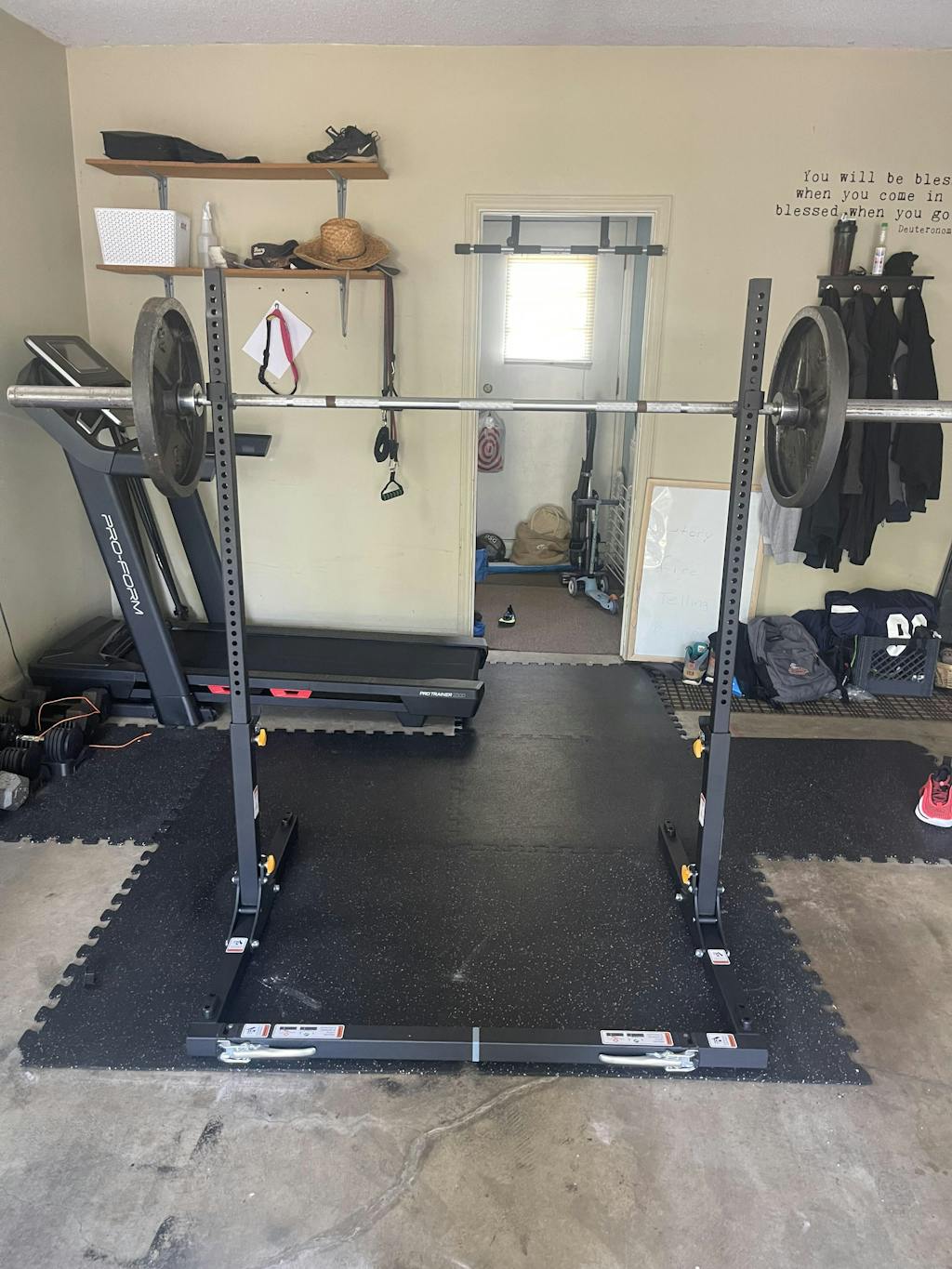 Verse Fit : The World's First Foldable & Portable Squat Rack