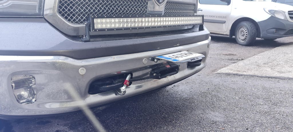 RAM 1500 (2013-2018) Hidden Winch Mount – VICE Design Inc