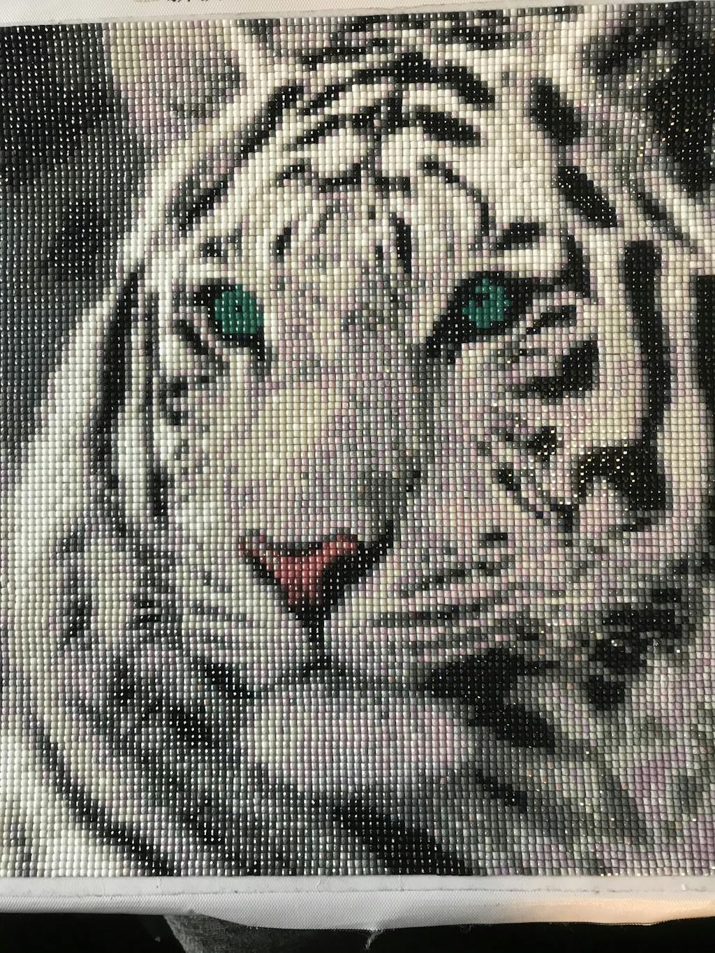 Tiger 5d Diy Diamond Painting Kits UK Handwork Hobby QB6431 ...