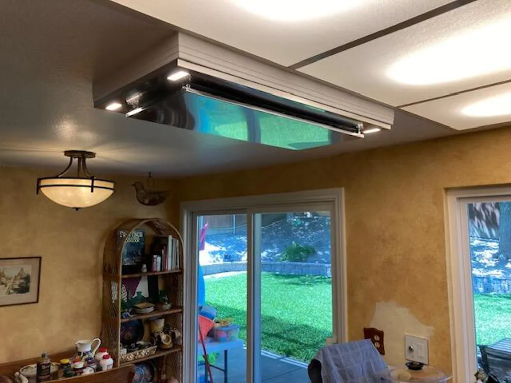 Ceiling Mount Range Hood 600 CFM, VICTORY Sunset for 30" or 36" Ranges ...