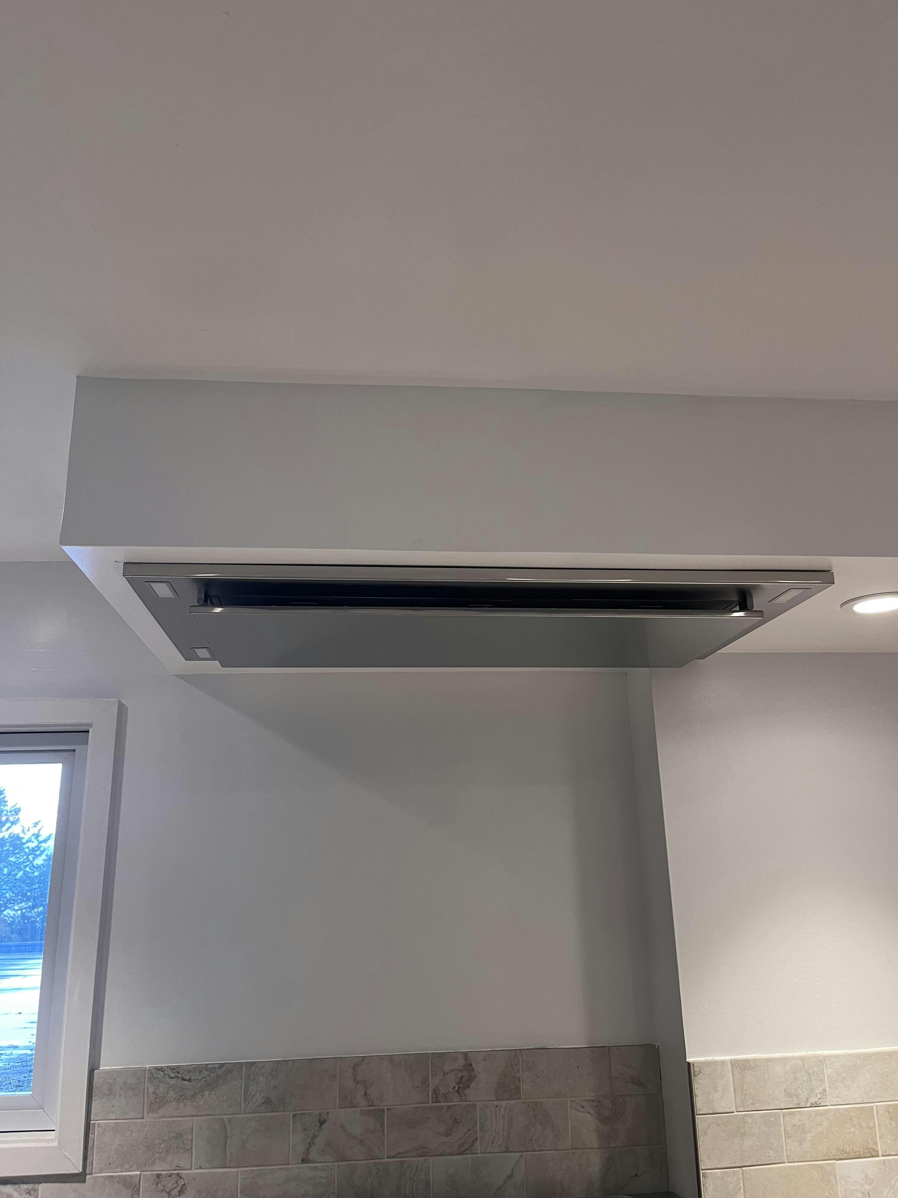 Ceiling Mount Range Hood 600 CFM, VICTORY Sunset for 30" or 36" Ranges ...