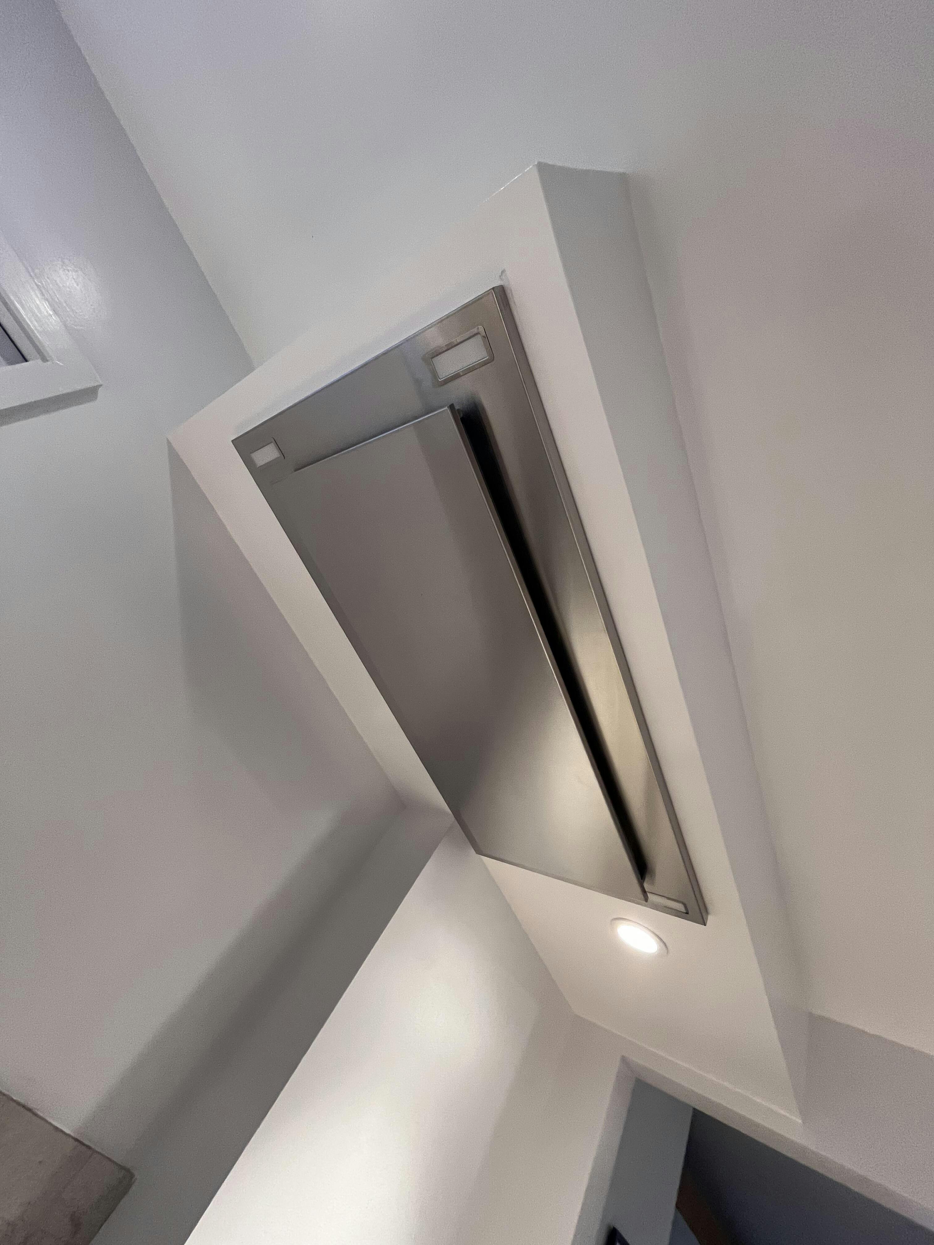 Ceiling Mount Range Hood 600 CFM, VICTORY Sunset for 30" or 36" Ranges ...