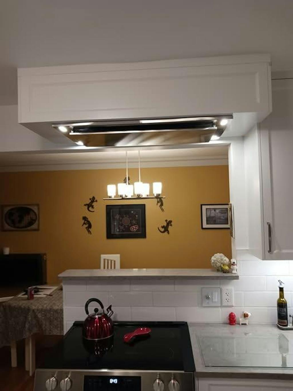 Ceiling Mount Range Hood 600 CFM, VICTORY Sunset for 30" or 36" Ranges ...