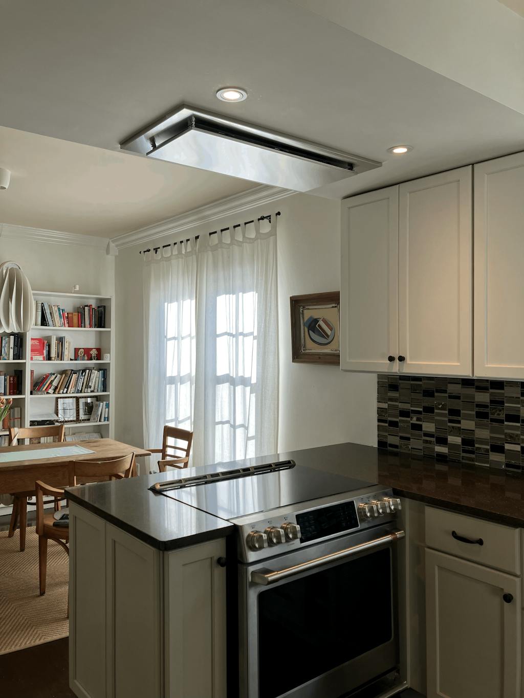 Ceiling Mount Range Hood 600 CFM, VICTORY Sunset for 30" or 36" Ranges ...