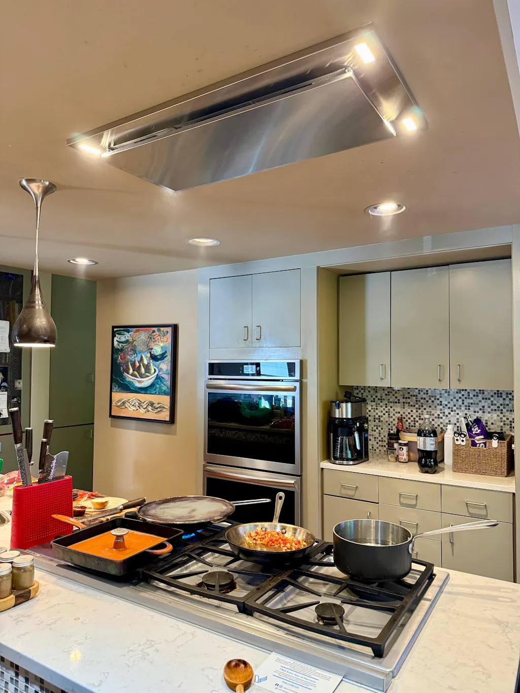 Ceiling Mount Range Hood 600 CFM, VICTORY Sunset for 30" or 36" Ranges ...