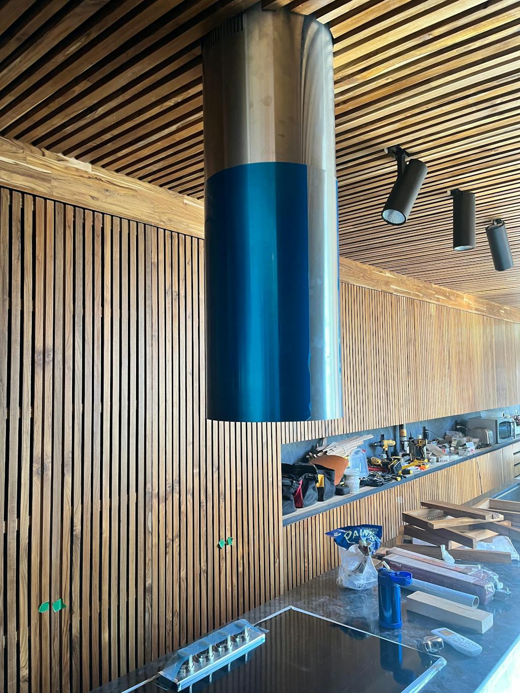 Island Range Hood - Modern Cylinder Round - VICTORY SV400J — Victory ...