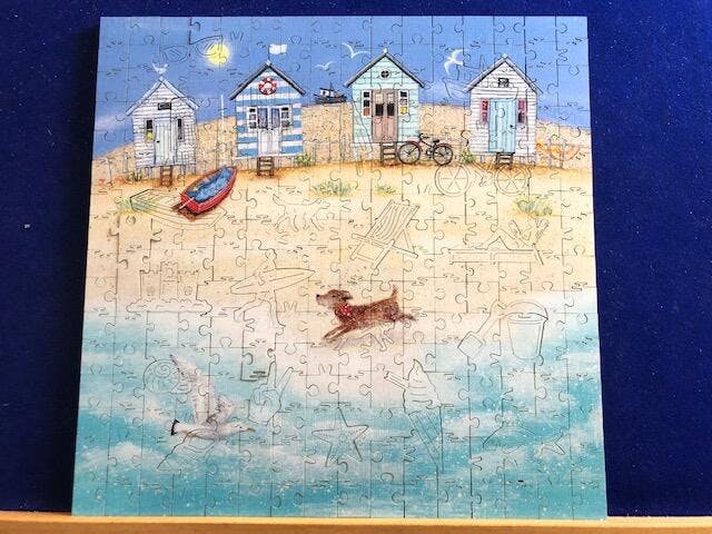 Victory Wooden Jigsaw Puzzles | Beach Huts – Victory Wooden Puzzles