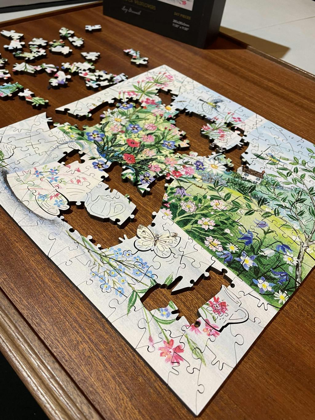 Victory Wooden Jigsaw Puzzles | Jug Of Wildflowers – Victory Wooden Puzzles
