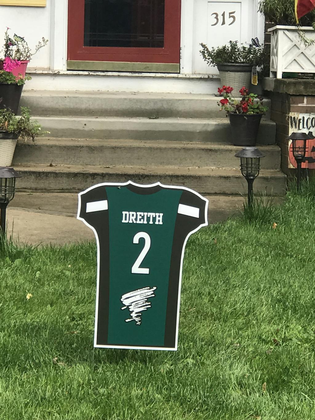 Football Jersey Signs | Sports Cutout Signs | VictoryStore ...