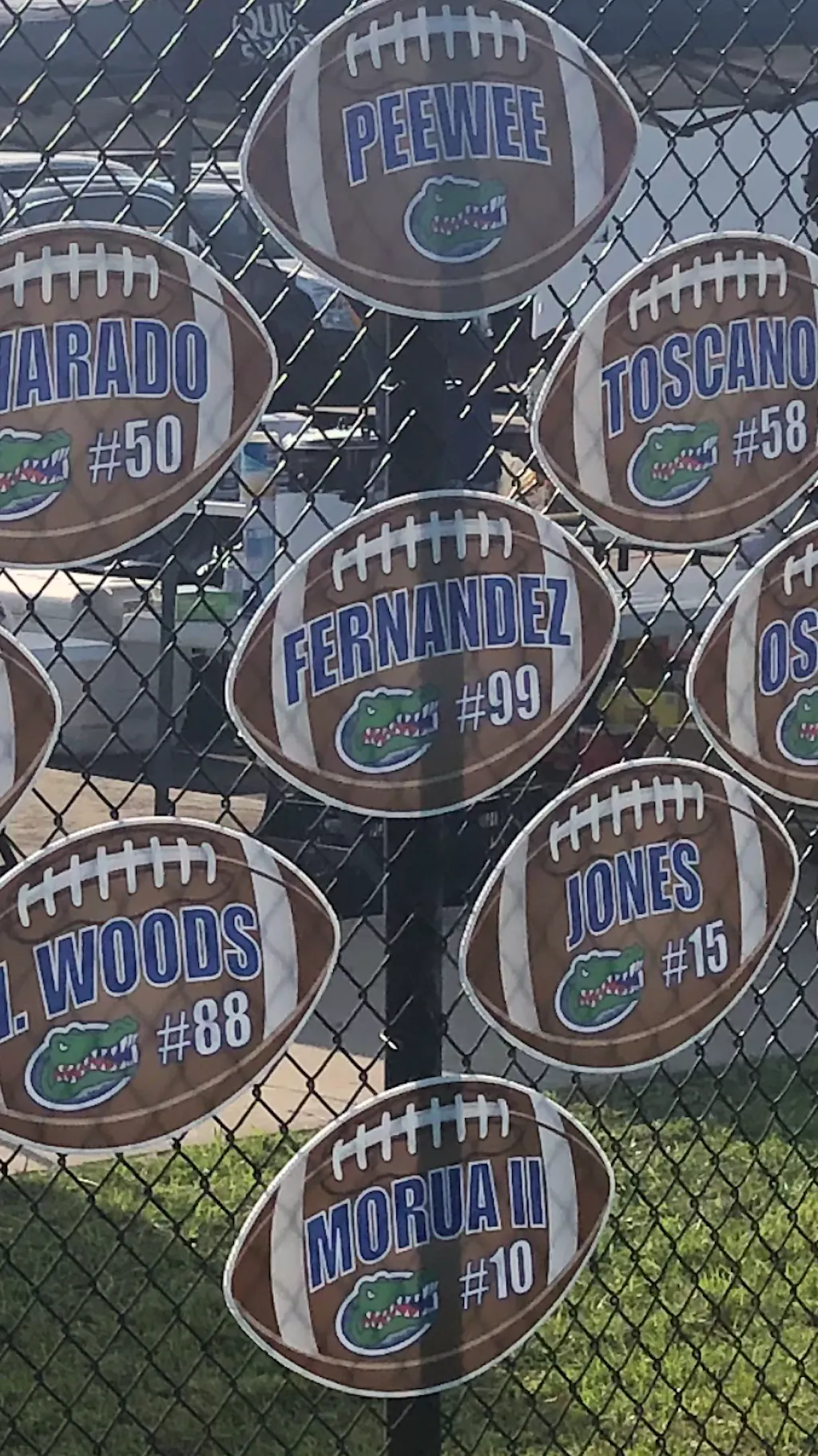 Football Shaped Team & Player Yard Signs – VictoryStore.com