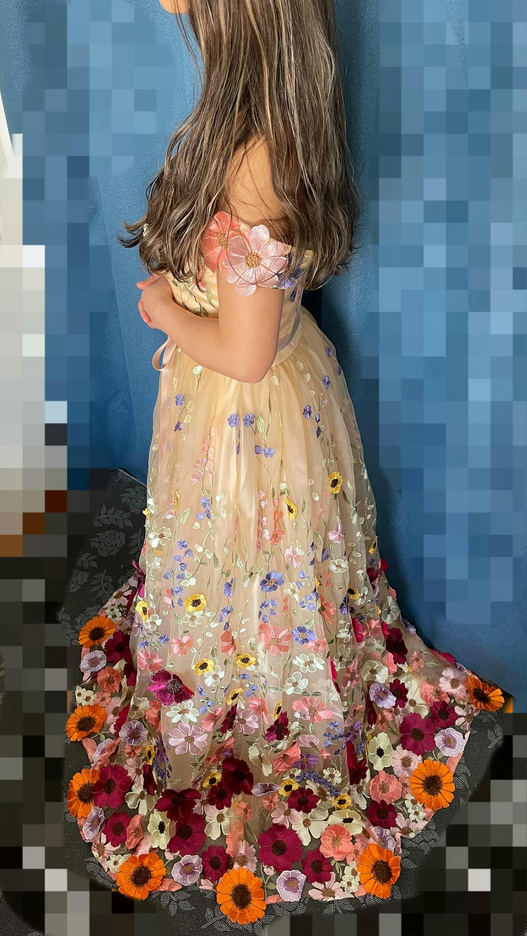 Shimmering Champagne Beaded Strapless Prom Dresses with Feathers 22380 ...