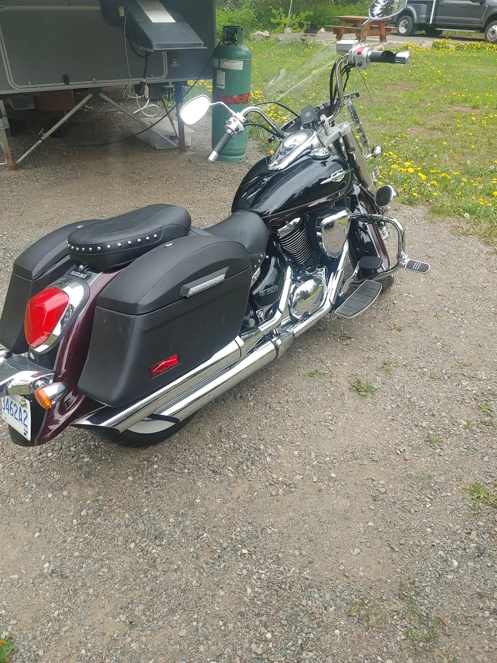 Viking 44L Lamellar Stallion Large Suzuki Boulevard C50 VL800 Painted ...