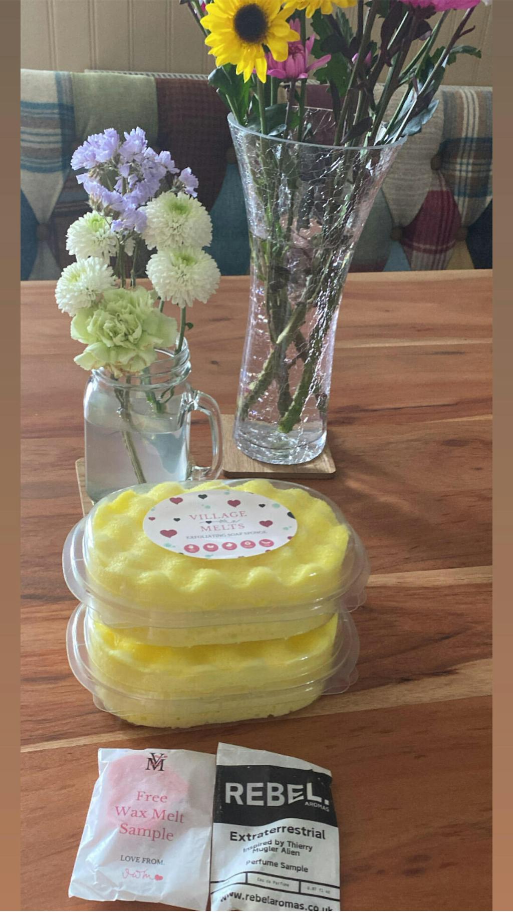 Citronella Sponge | Exfoliating Citronella Soap Sponge – Village Wax Melts