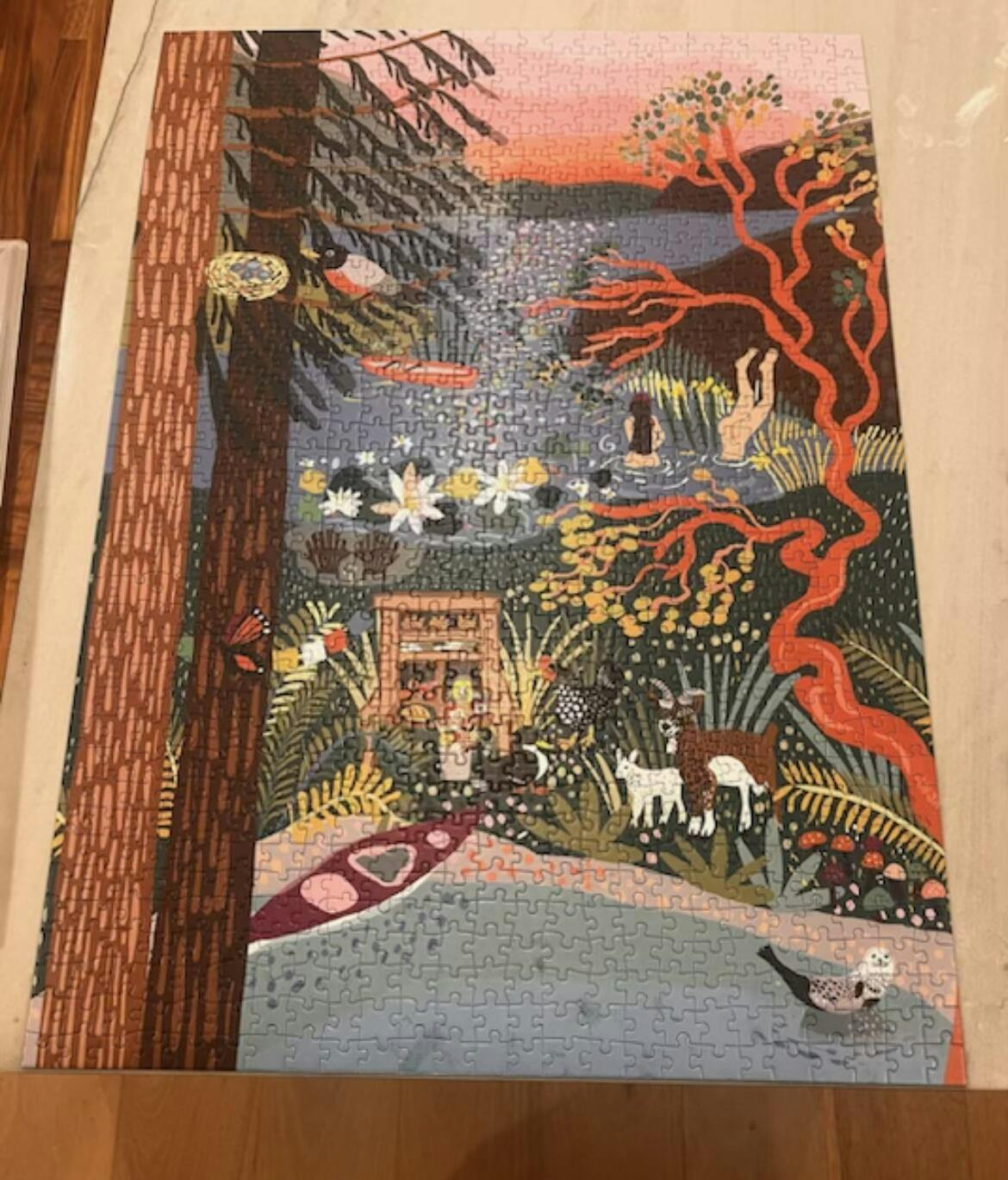 Salt Spring Swim | 1000-Piece Puzzle for Adults | Designed in Canada ...