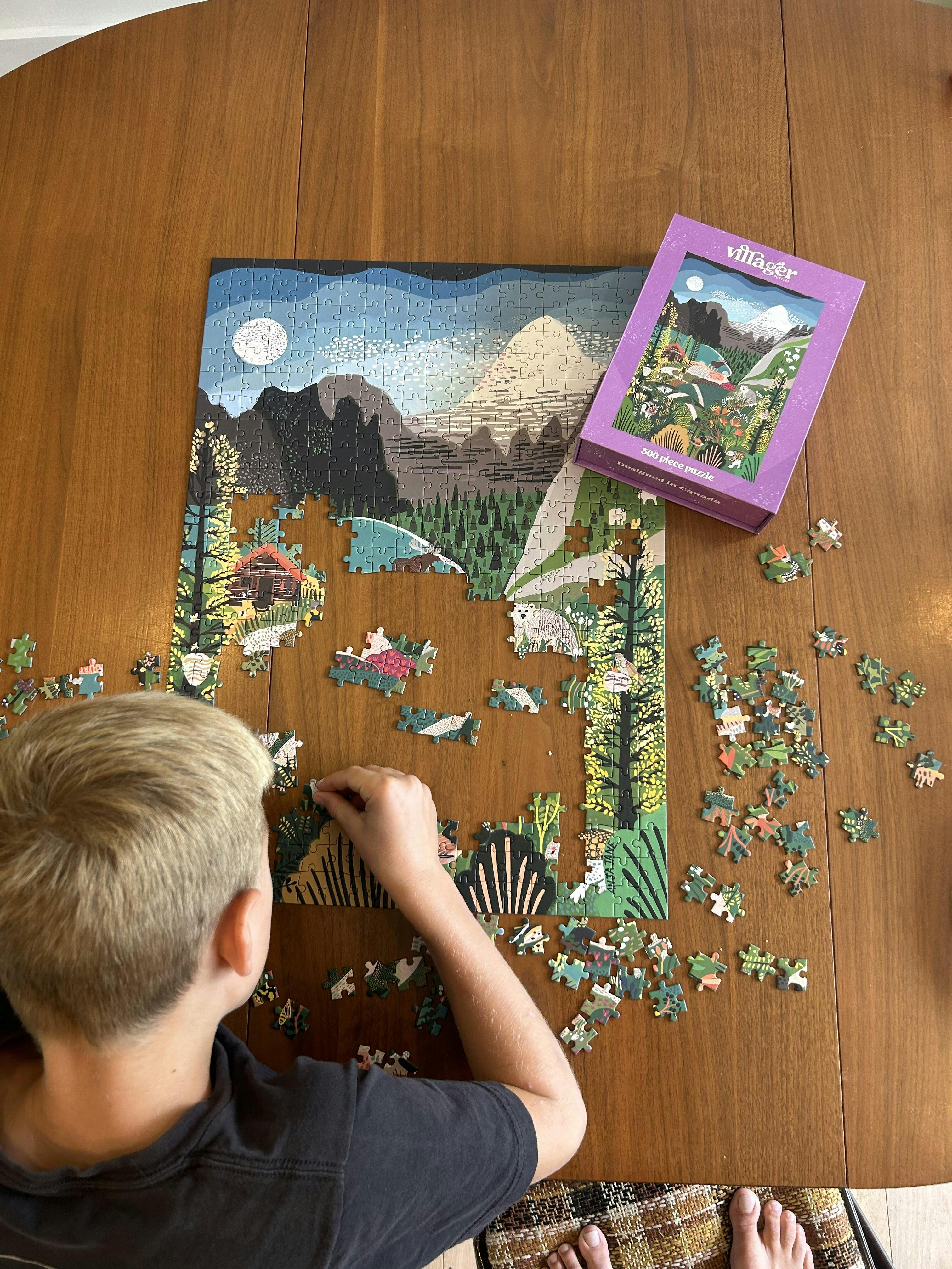 Salt Spring Swim | 1000-Piece Puzzle for Adults | Designed in Canada ...