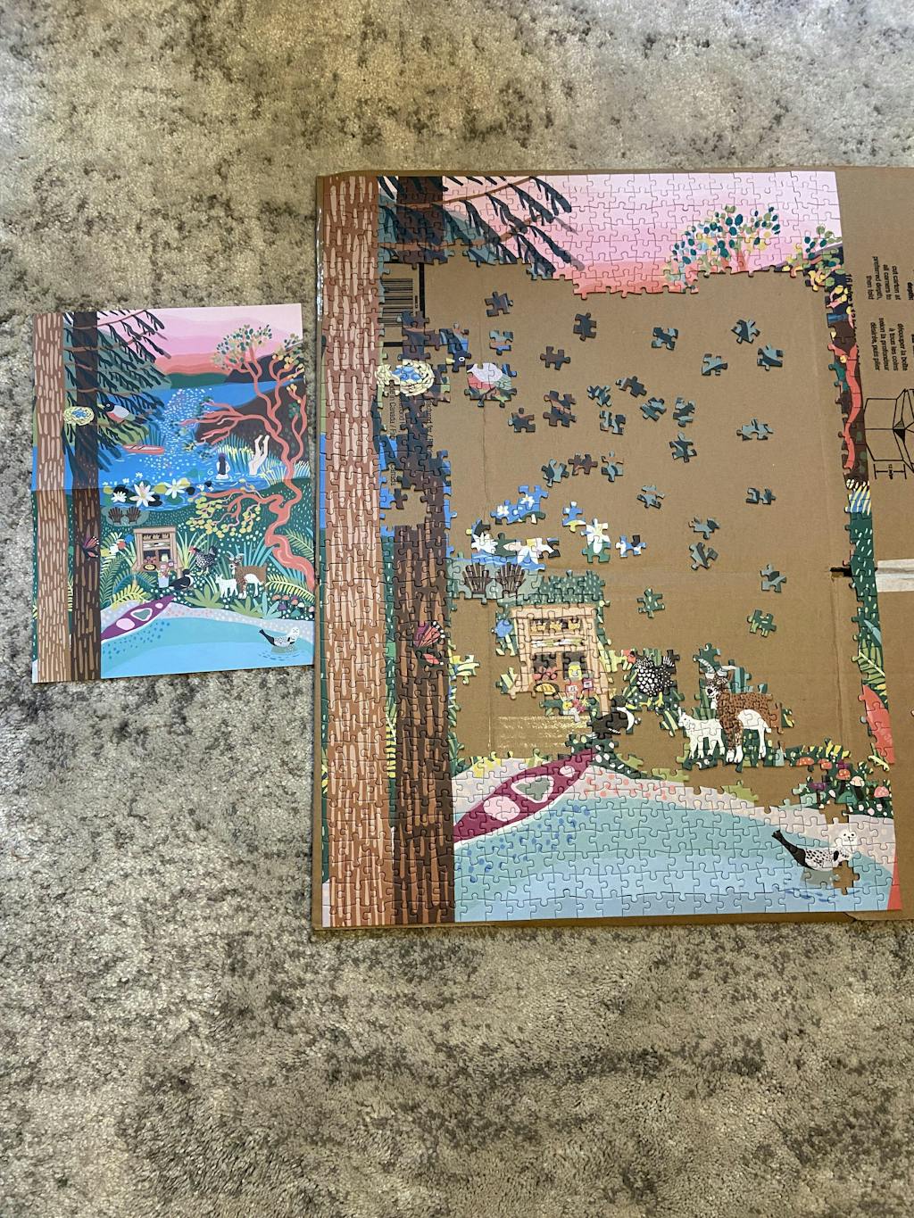 Salt Spring Swim | 1000-Piece Puzzle for Adults | Designed in Canada ...