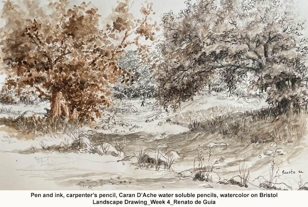 Landscape Drawing – Vilppu Academy