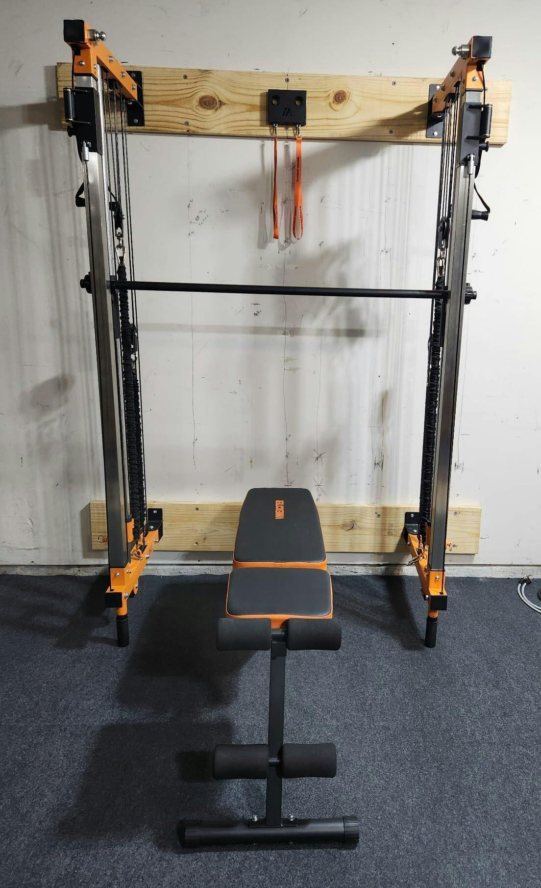 VIMEXCITER Wall-mounted Home Gym Smith Machine MF-03