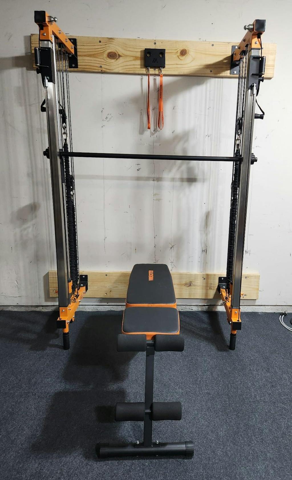 VIMEXCITER Wall-mounted Home Gym Smith Machine MF-03