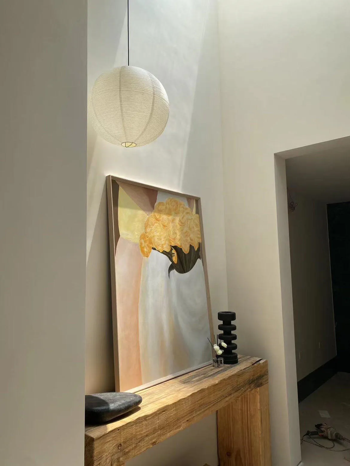 Akari Spherical Pendant Light | Modern Japanese Paper Lantern – Vinlighting