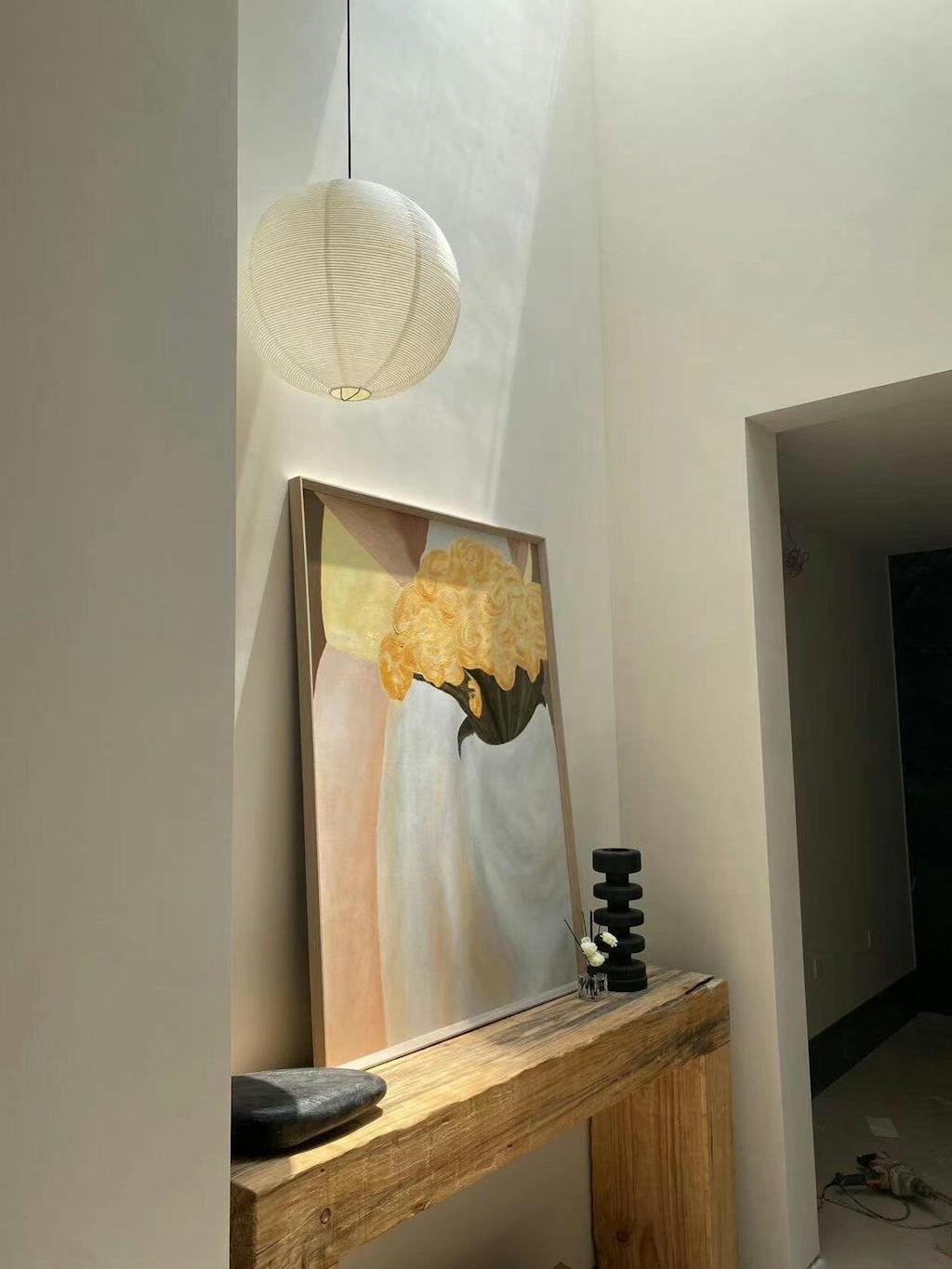 Akari Spherical Pendant Light | Modern Japanese Paper Lantern – Vinlighting