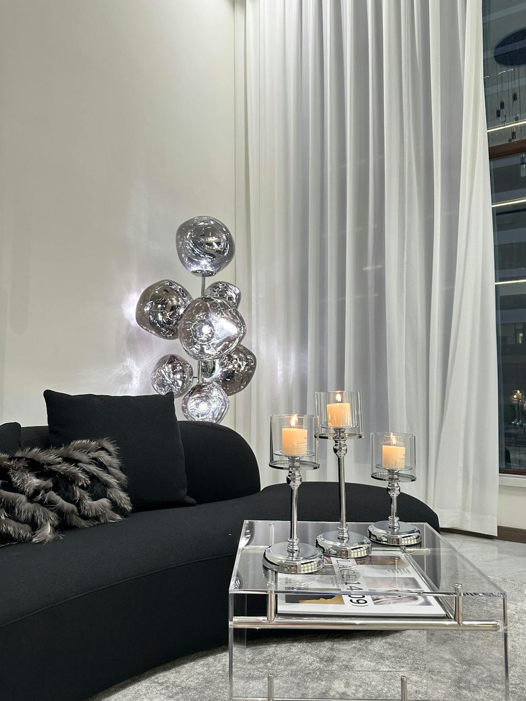 Lava Stand Floor Lamp – Unusual Lighting for Living Room – Vinlighting