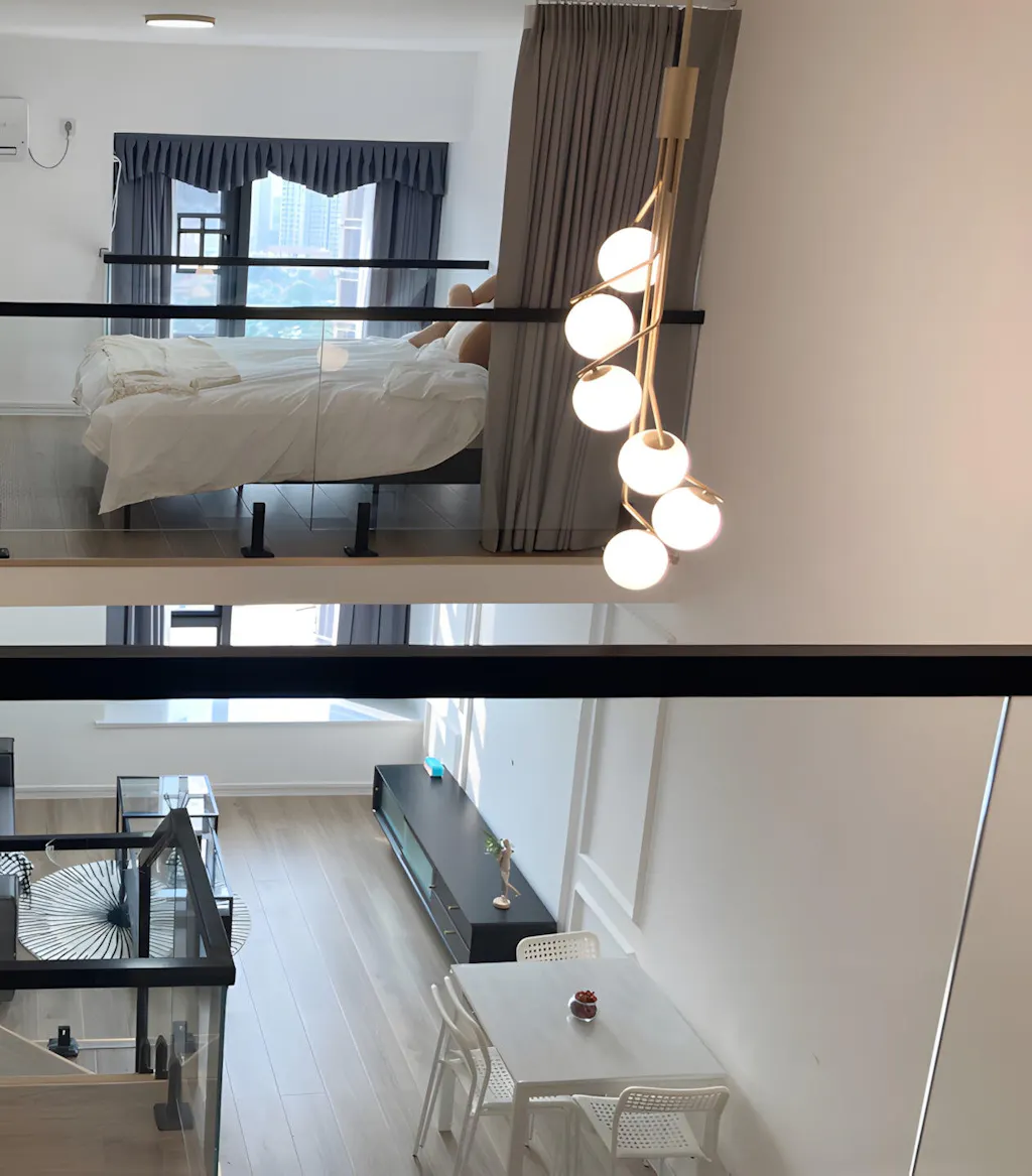 Wexla Chandelier – Elegant Modern Duplex Lighting Fixture – Vinlighting