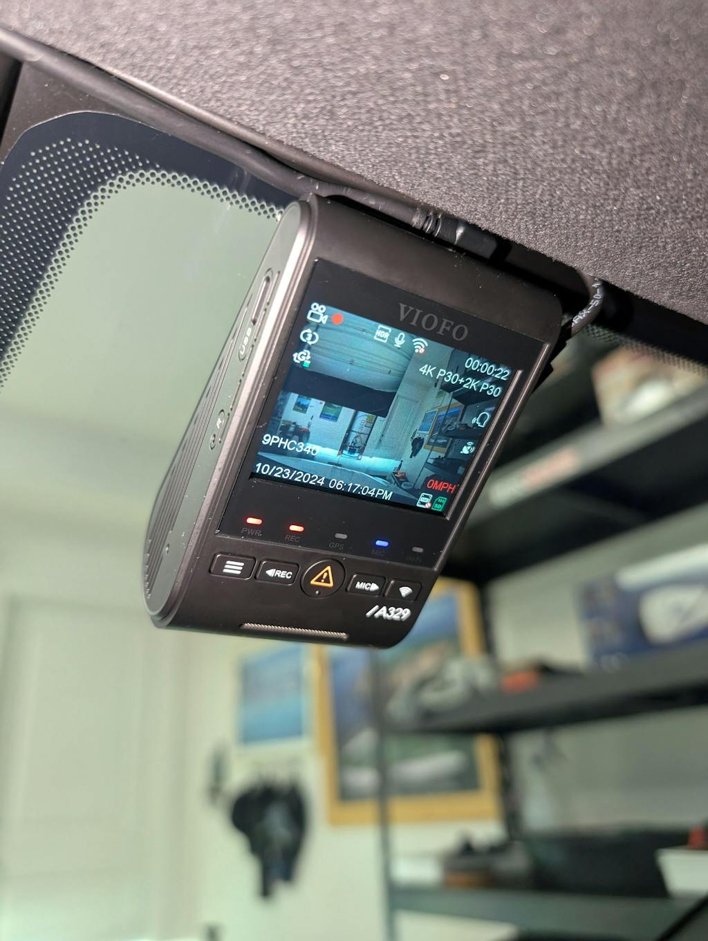 VIOFO A329 1CH Front 4K 60FPS GPS Wi-Fi 6 Dash Cam HDR with Sony STARV