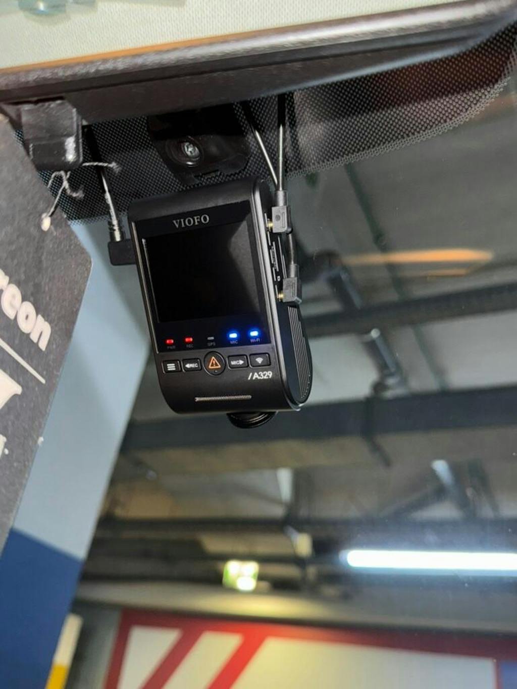 VIOFO A329S 3CH First 4K 30FPS Front+2K Wide 210° FOV Fisheye Cabin+2K